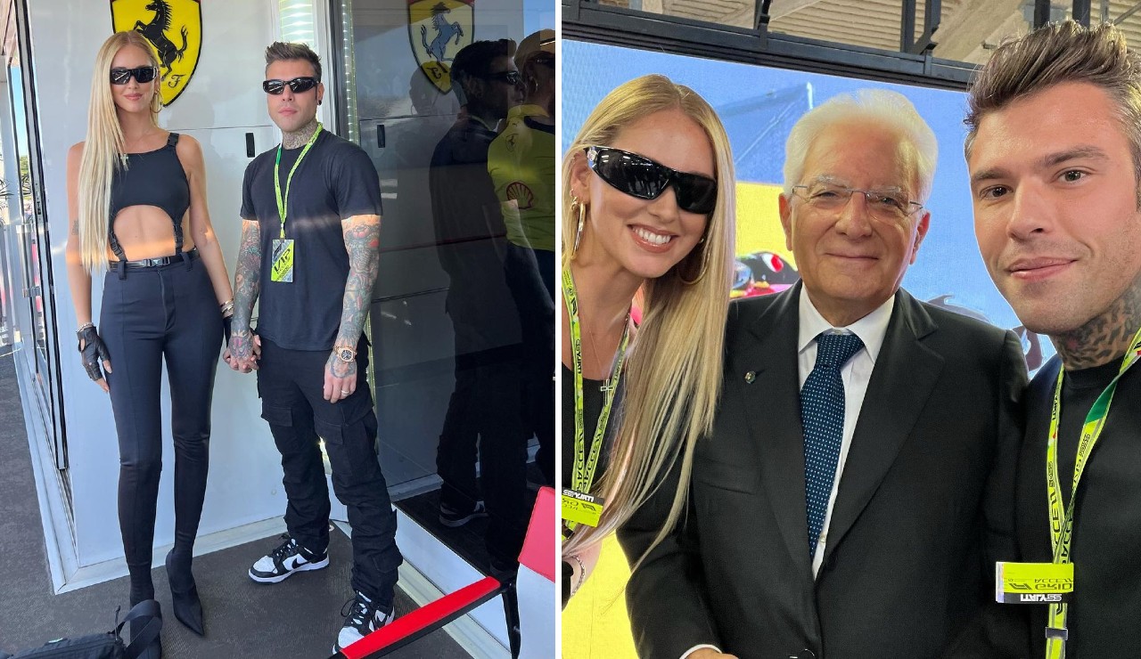 Ferragni e Fedez al GP di Monza con Mattarella - Gossip.it | News sul ...
