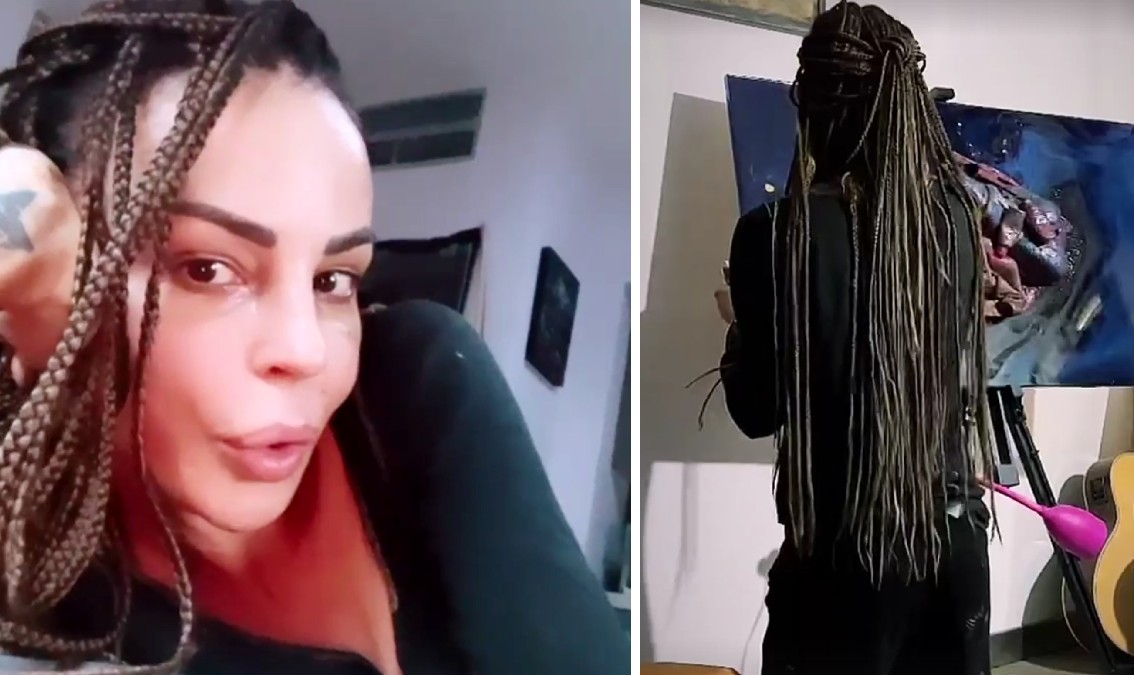 Nina Moric si dà alla scultura: guarda le sue opere eccentriche ...