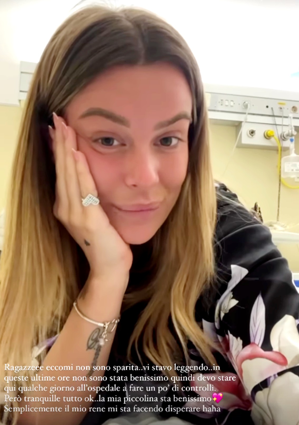 Sophie Codegoni ricoverata in ospedale quasi al settimo mese di ...