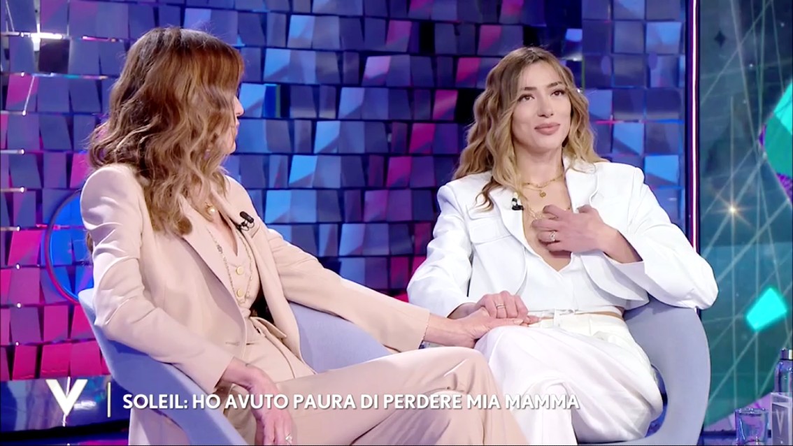 Soleil Sorgé affranta in tv con la madre Wendy: ''Il tumore è tornato ...
