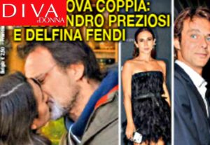 L'attore Alessandro Preziosi paparazzato mentre bacia una nota designer ...
