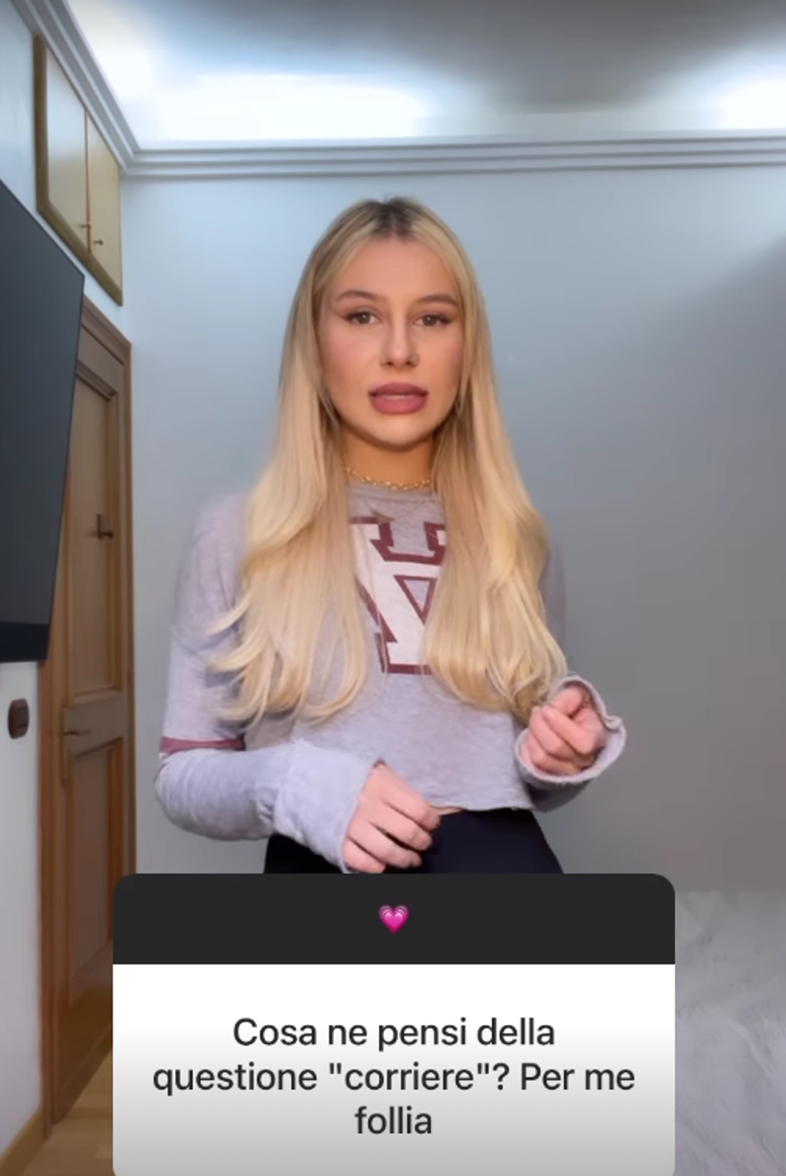 Micol Incorvaia replica a critiche e insulti per il caso del ''corriere ...