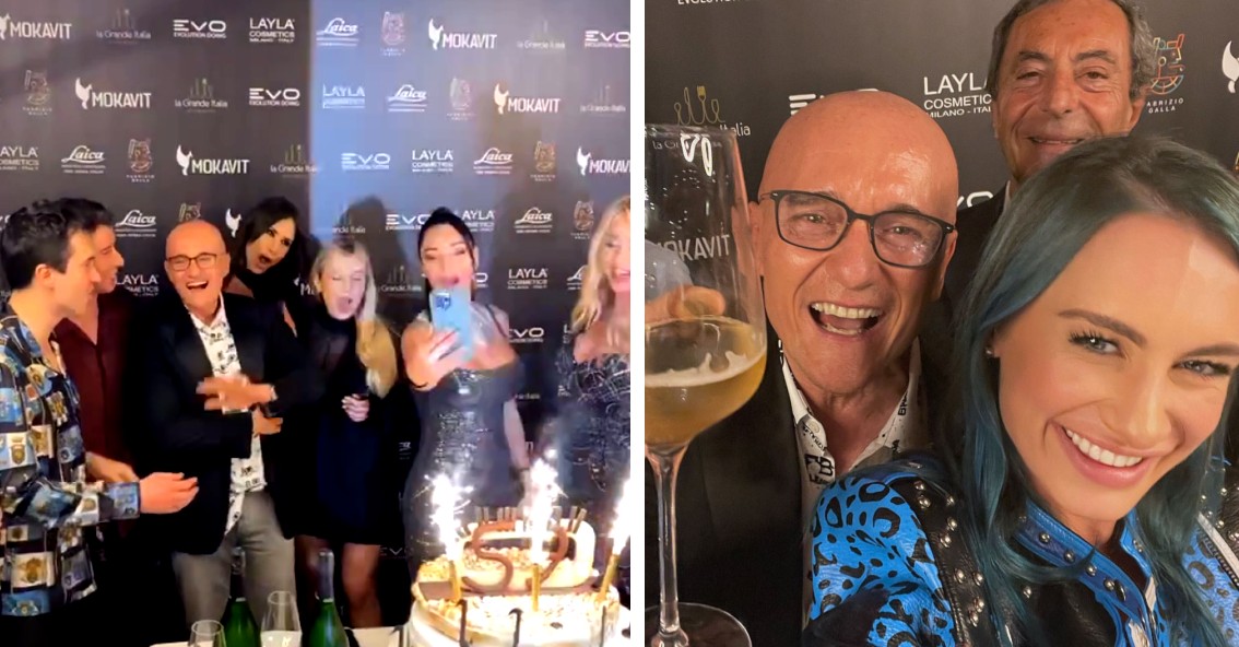 Tutte le foto dei vipponi invitati al mega party di compleanno di ...