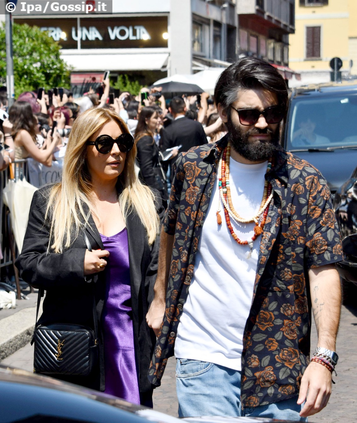 Selvaggia Lucarelli e il fidanzato Lorenzo Biagiarelli: rara ...