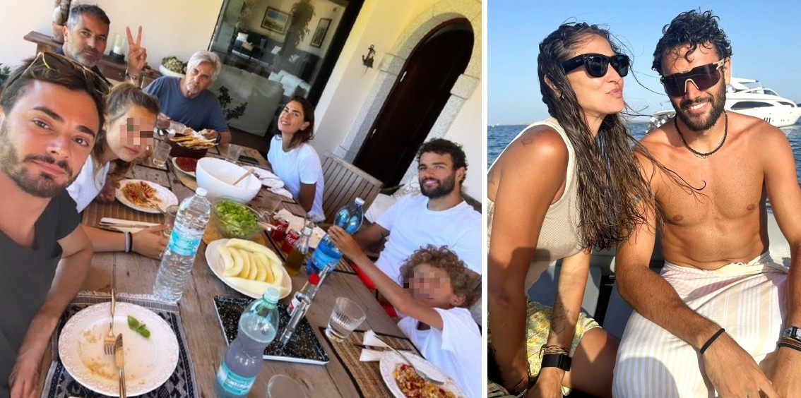 Melissa Satta presenta Matteo Berrettini alla famiglia: pranzo in ...