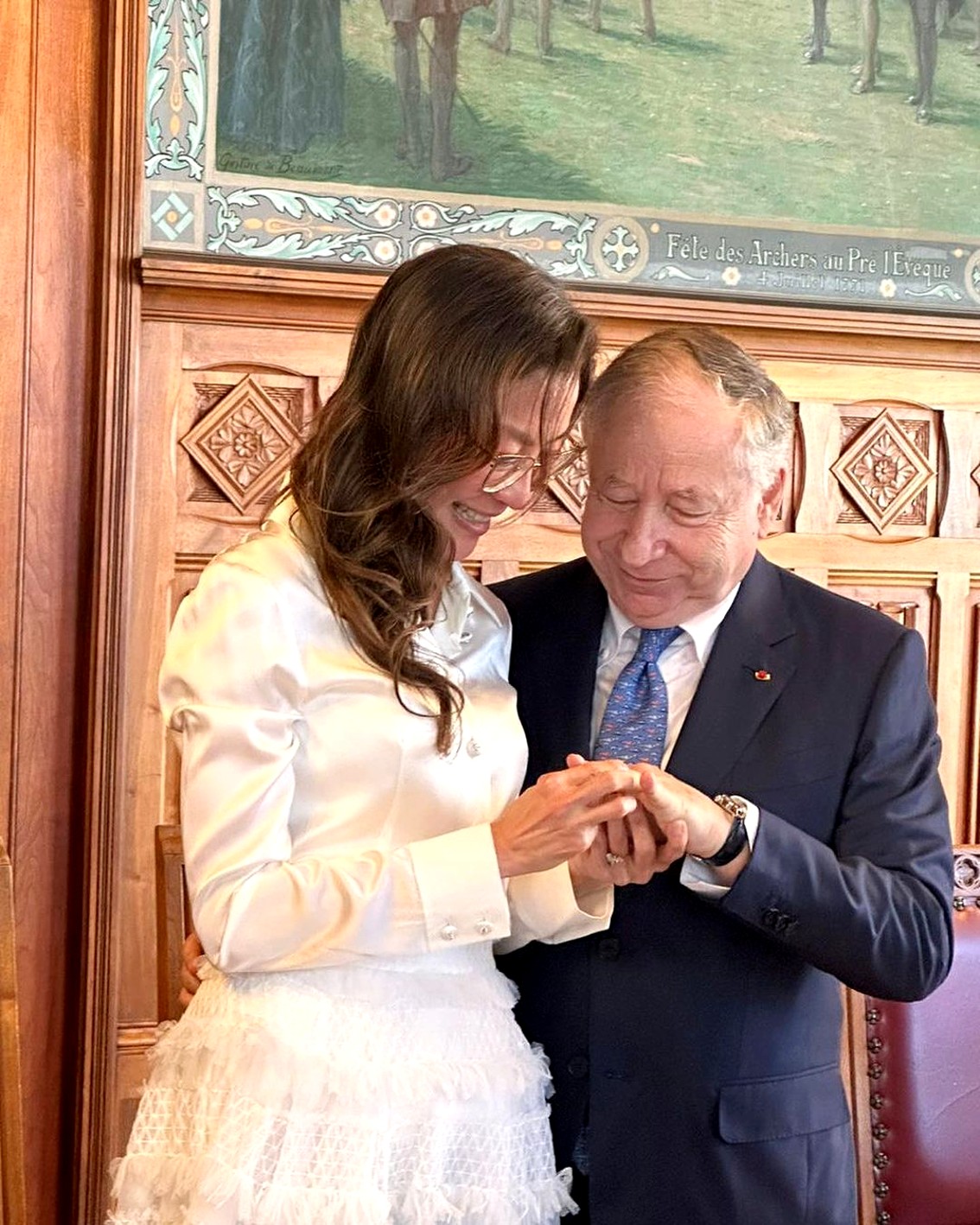 L'ex manager della Ferrari Jean Todt ha sposato l'attrice premio Oscar ...