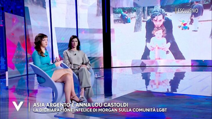 Anna Lou Castoldi difende il padre Morgan: ''Non è omofobo, non ha mai ...