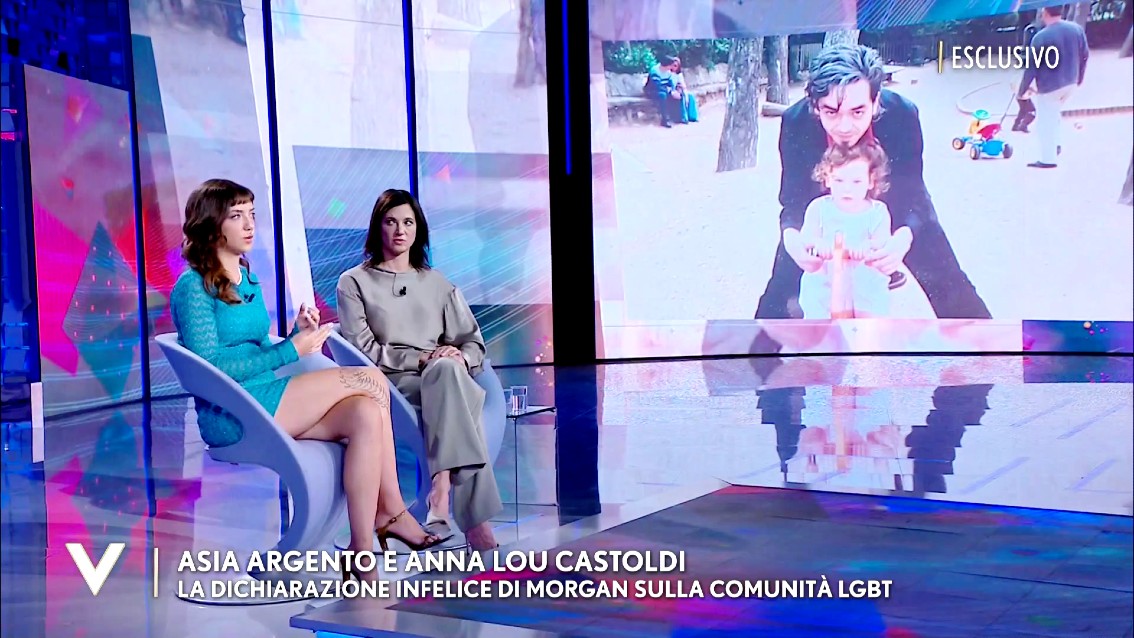 Anna Lou Castoldi difende il padre Morgan: ''Non è omofobo, non ha mai ...