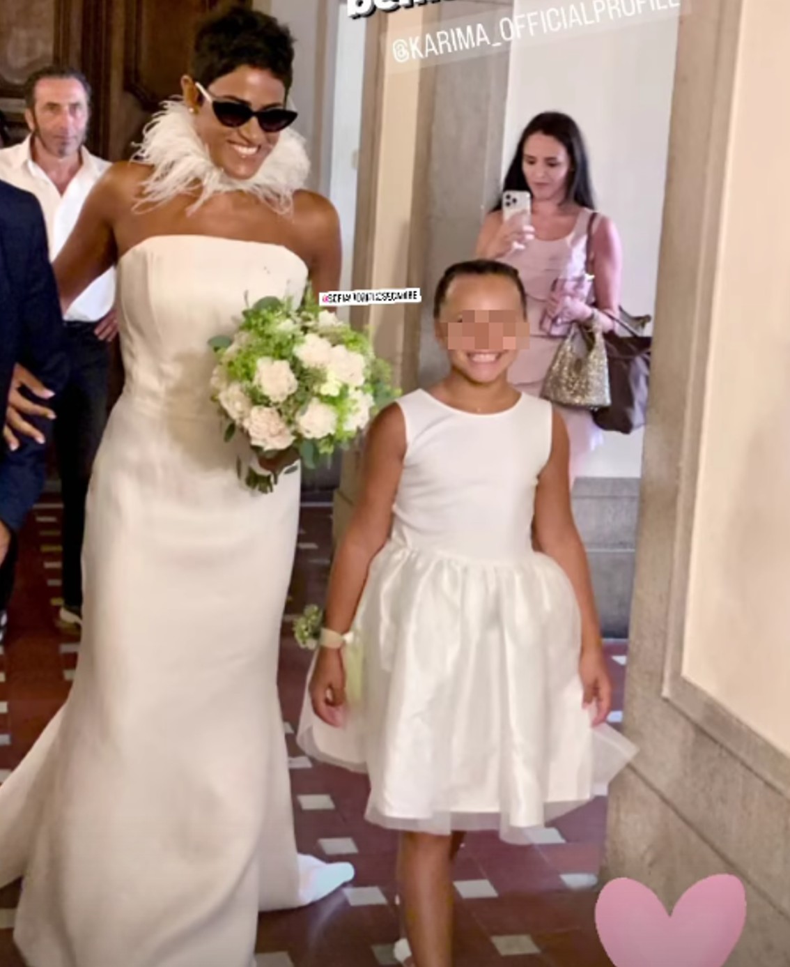L'ex allieva di Amici Karima Ammar ha sposato il compagno più grande di ...