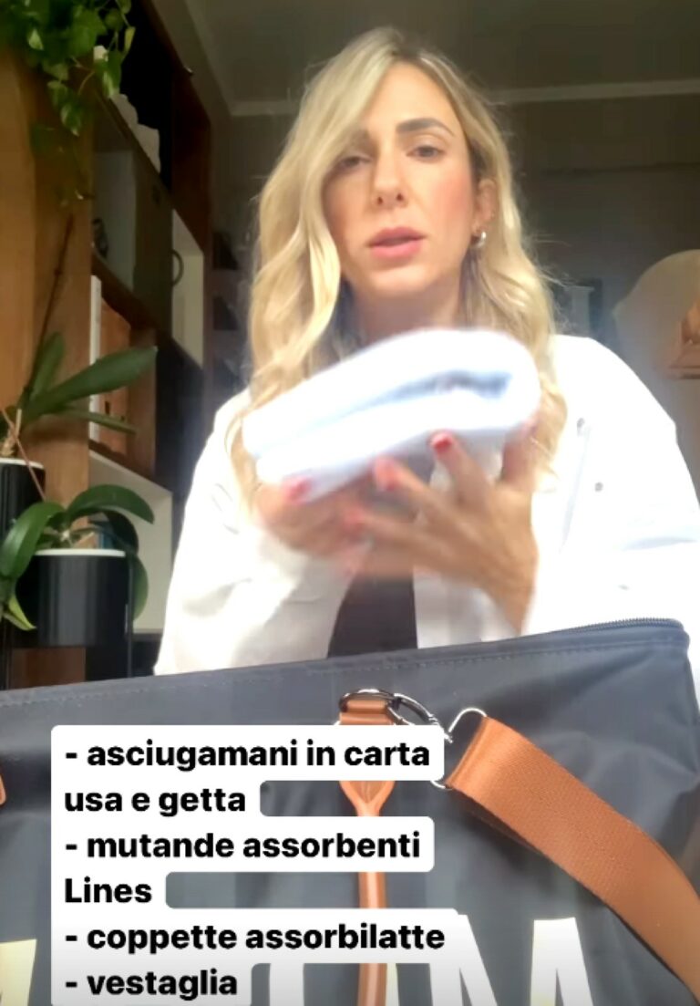 Melory Blasi, sorella di Ilary, svela il contenuto della valigia pronta ...