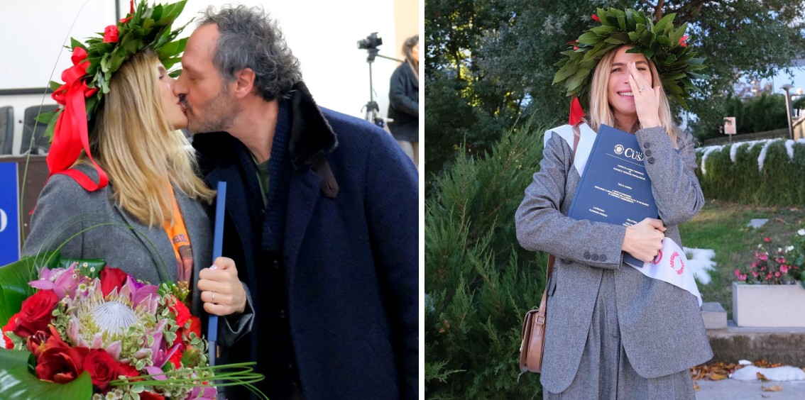 L'ex Miss Italia Eleonora Pedron si è laureata: le foto della cerimonia ...