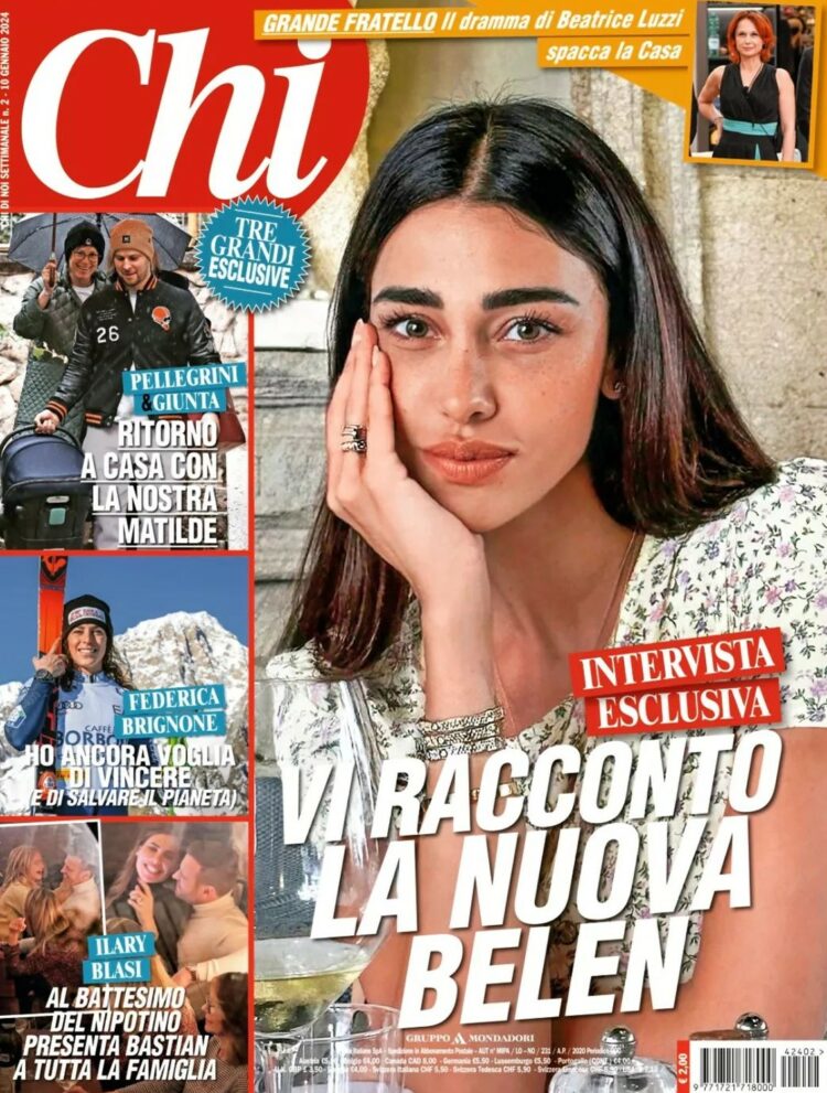 ''Non ho paura che trovino un'altra, sono unica nel mio genere'': Belen ...