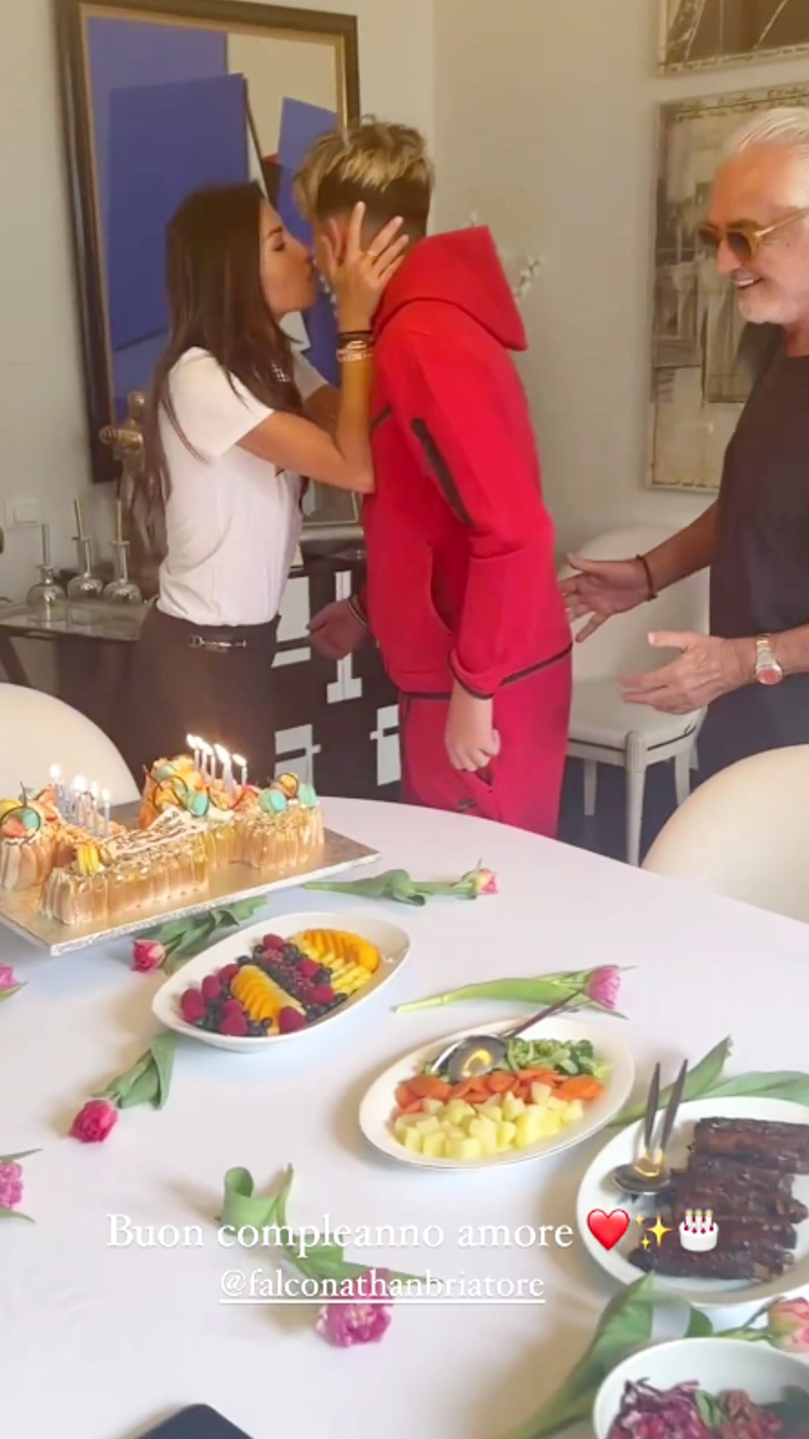 Elisabetta Gregoraci e Flavio Briatore festeggiano insieme i 14 anni ...