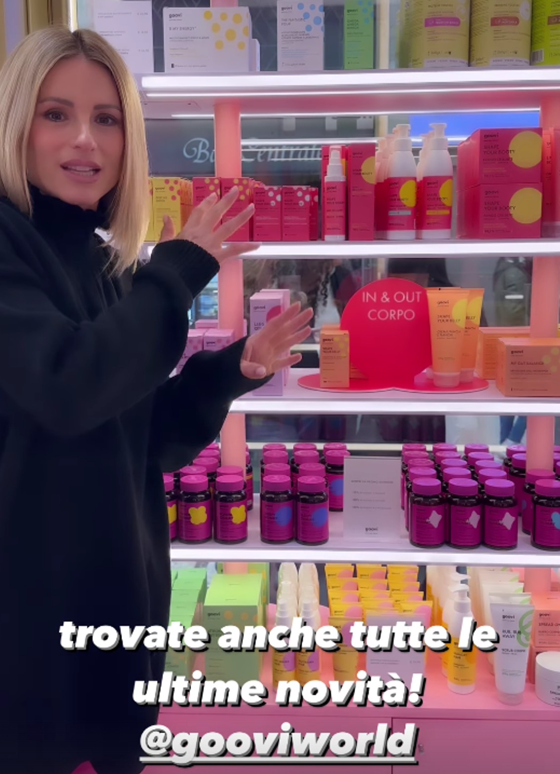 ''Che emozione!'': Michelle Hunziker contiene a stento la gioia per l'apertura del primo negozio ...