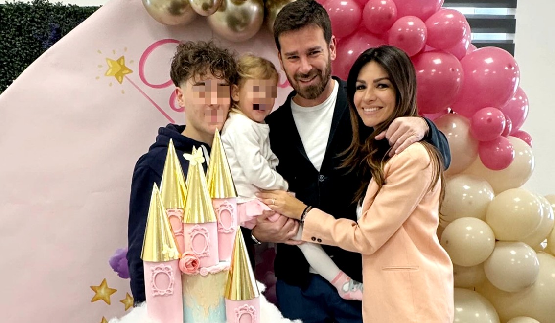 Alessia Ventura festeggia i 3 anni della figlia Ginevra con un party ...
