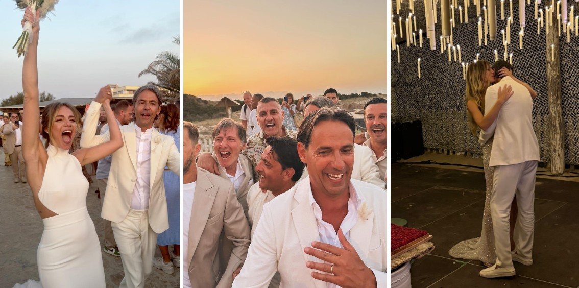 Filippo Inzaghi ha sposato la madre dei suoi figli Angela Robusti a ...