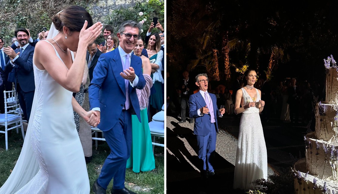 Le foto delle nozze dell'ex Miss Italia Daniela Ferolla con il manager ...