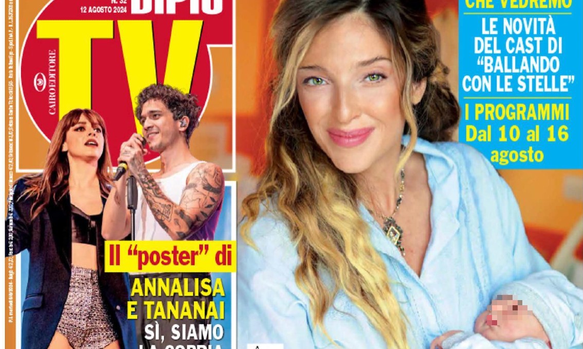 Guenda Goria posa per la prima volta in copertina con il figlio neonato Noah e racconta del ...