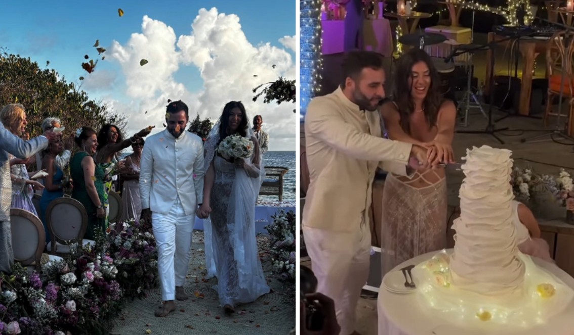 Le foto delle nozze in Africa della primogenita di Loredana Lecciso ...