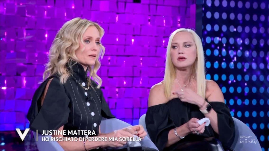 Justine Mattera e la sorella Jessica sopravvissuta a linfoma, tumore al ...