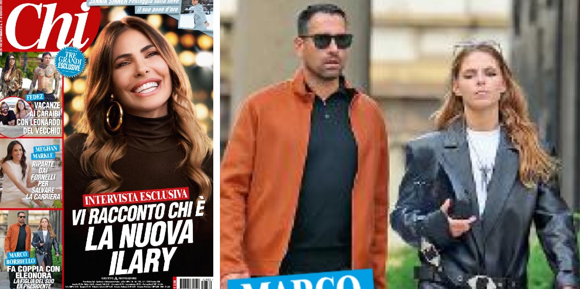 L'ex calciatore Marco Borriello paparazzato con la presunta nuova ...