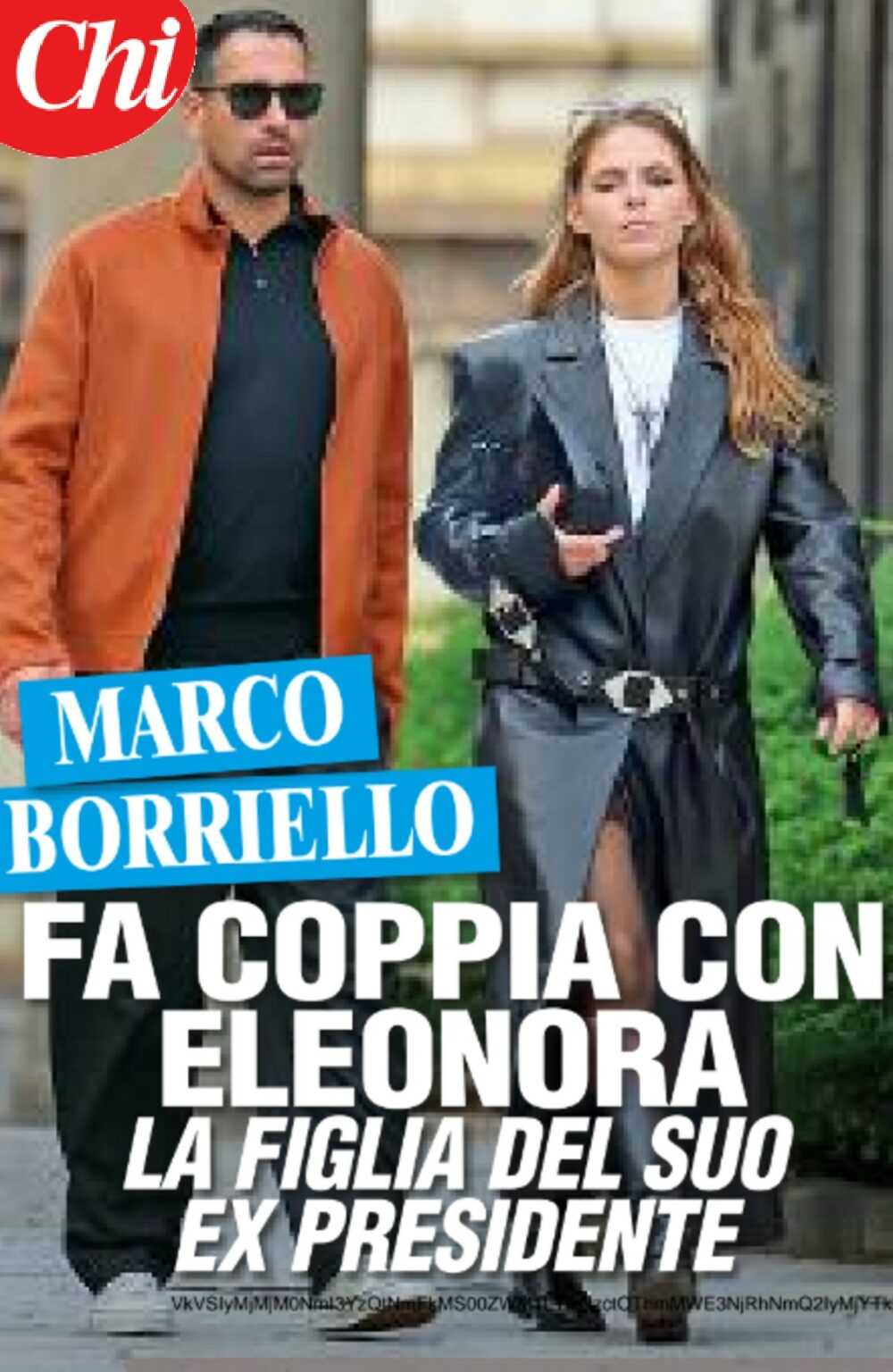 L'ex calciatore Marco Borriello paparazzato con la presunta nuova ...