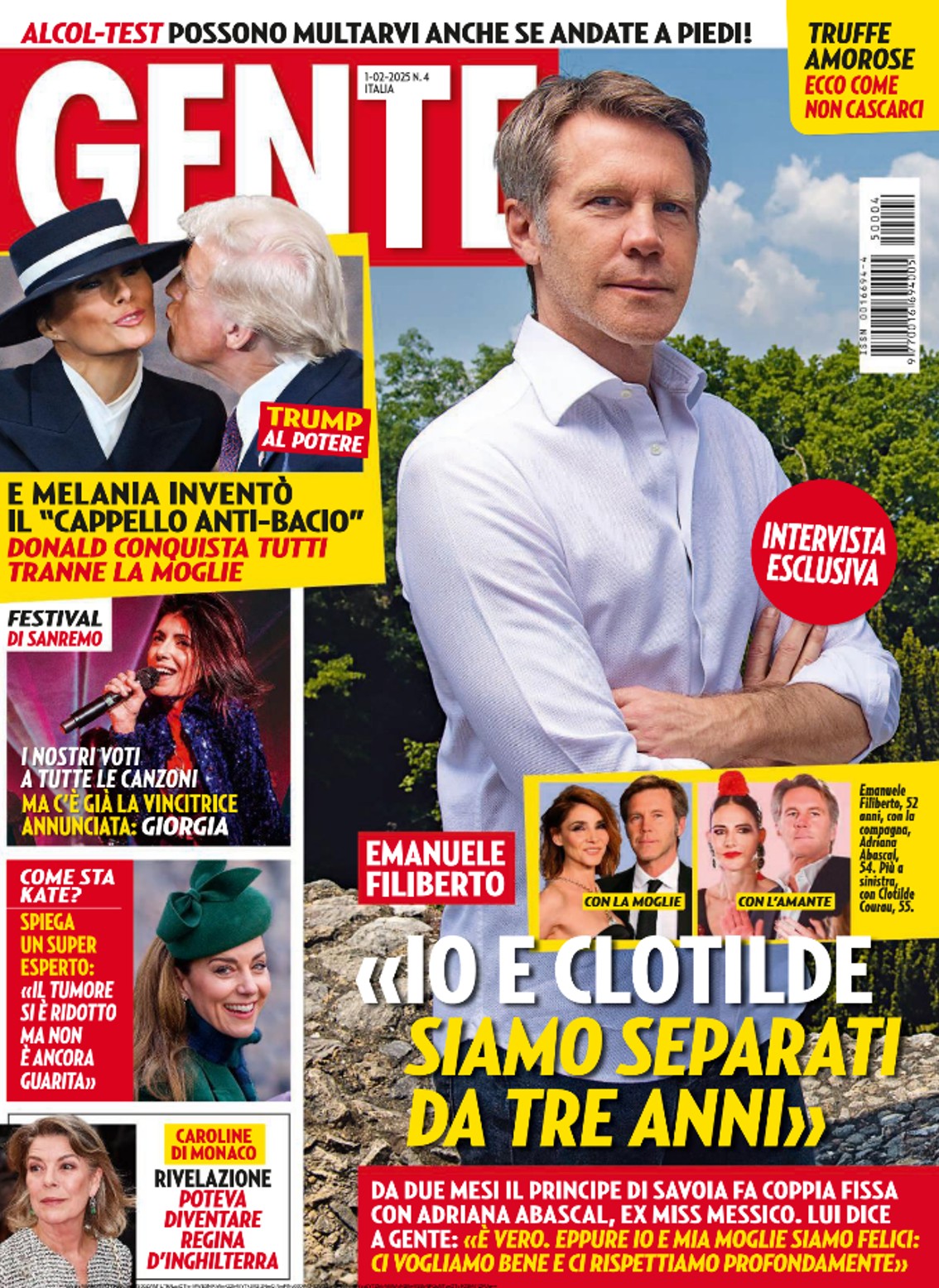 ''Io e mia moglie siamo separati da tre o quattro anni'': Emanuele ...