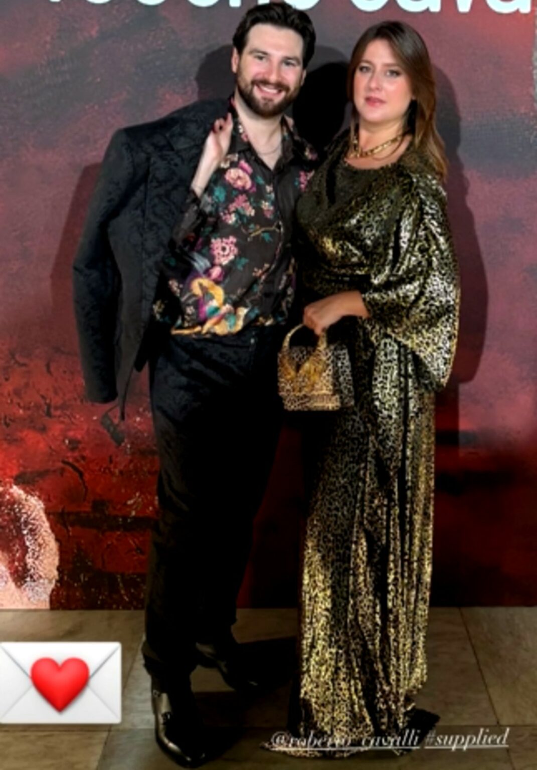 Michela Giraud col nuovo fidanzato sul red carpet del party Roberto Cavalli a Roma: prima uscita ...