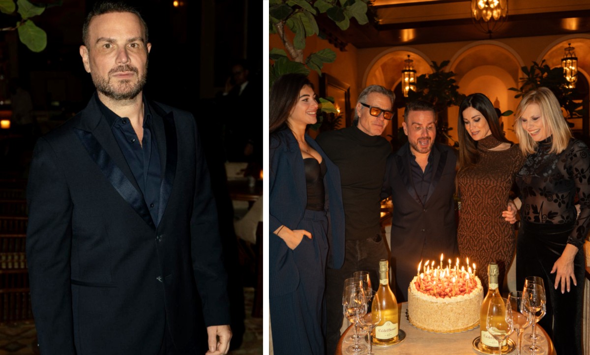Le foto del party romano pieno di vip per il compleanno di Antonello ...