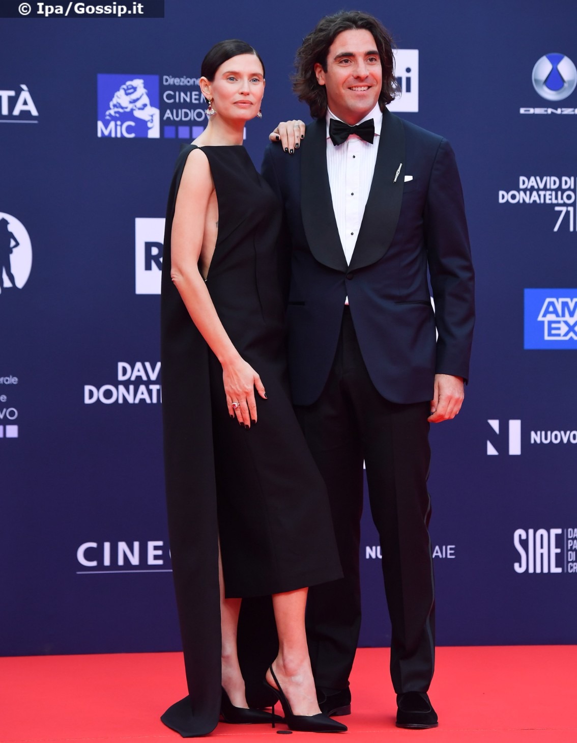 Bianca Balti e il fidanzato Alessandro Cutrera innamoratissimi ai David ...